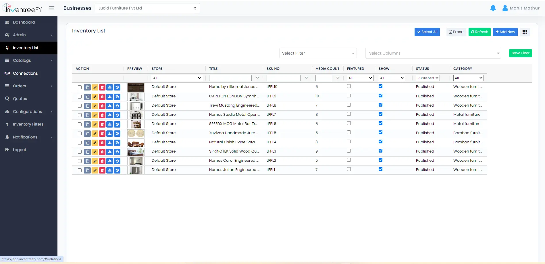 Inventory Management Solutions